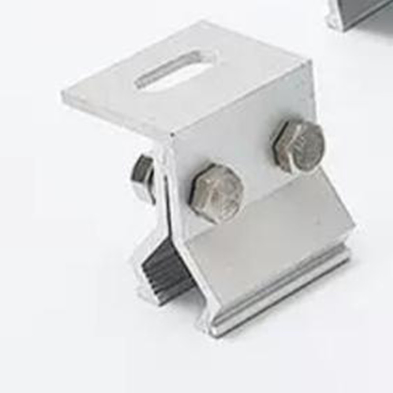 Alüminyum Orta Klem Son Klem Hava Duruma Dayanıklı Güneş Montaj Klemleri